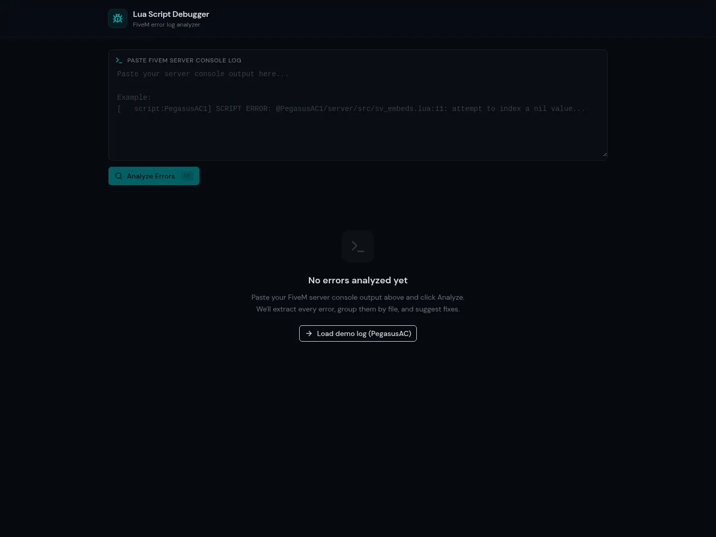 Lua Script Debugger