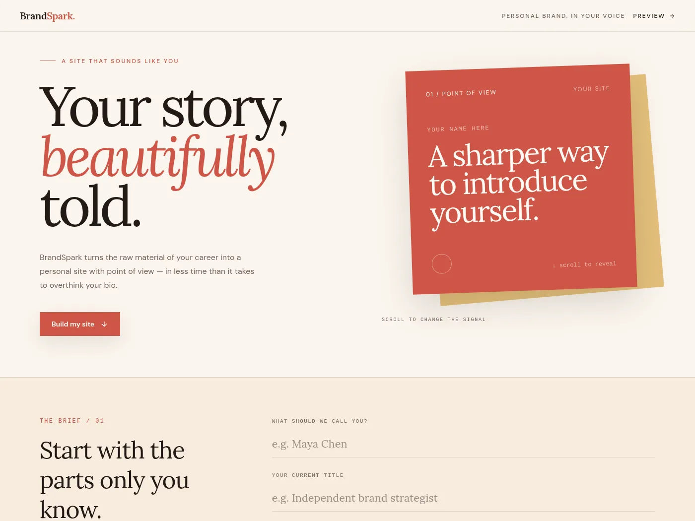 BrandSpark Site Generator