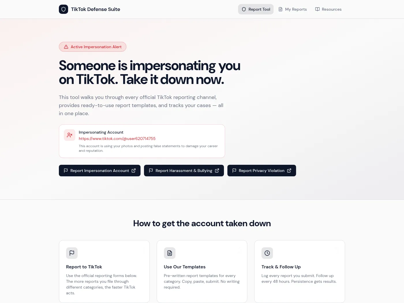 TikTok Defense Suite