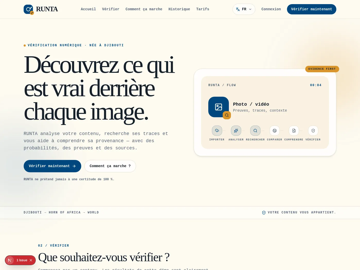 RUNTA Truth Platform