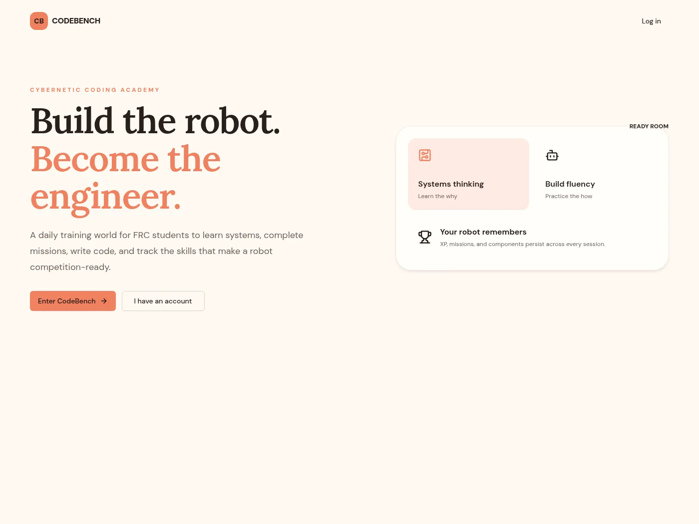 CodeBench Robotics Academy