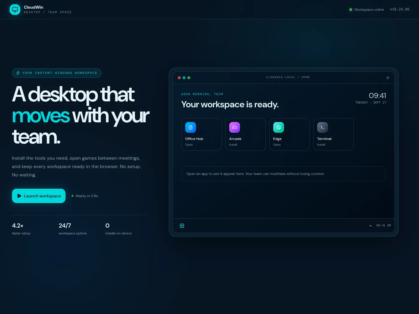CloudWin Desktop