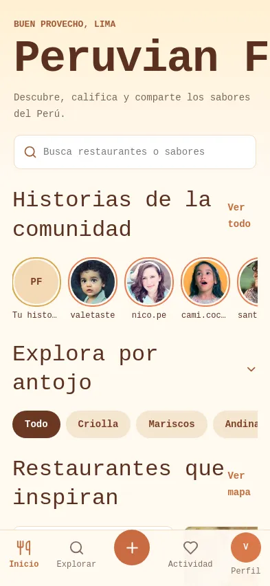 Peruvian Food Social