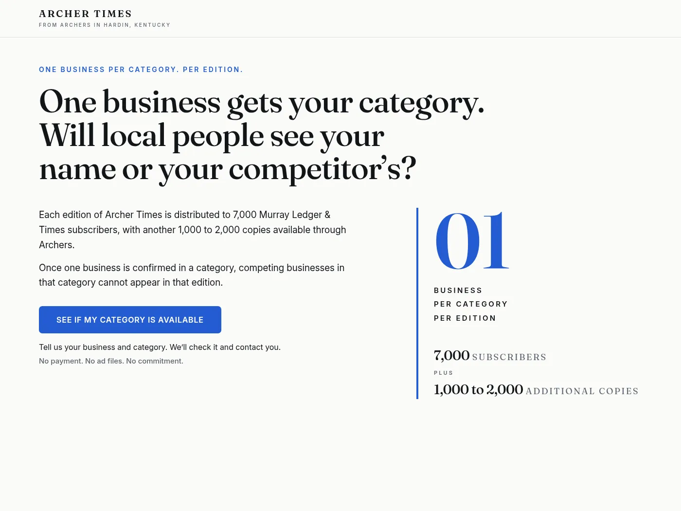 Archer Times Funnel Site
