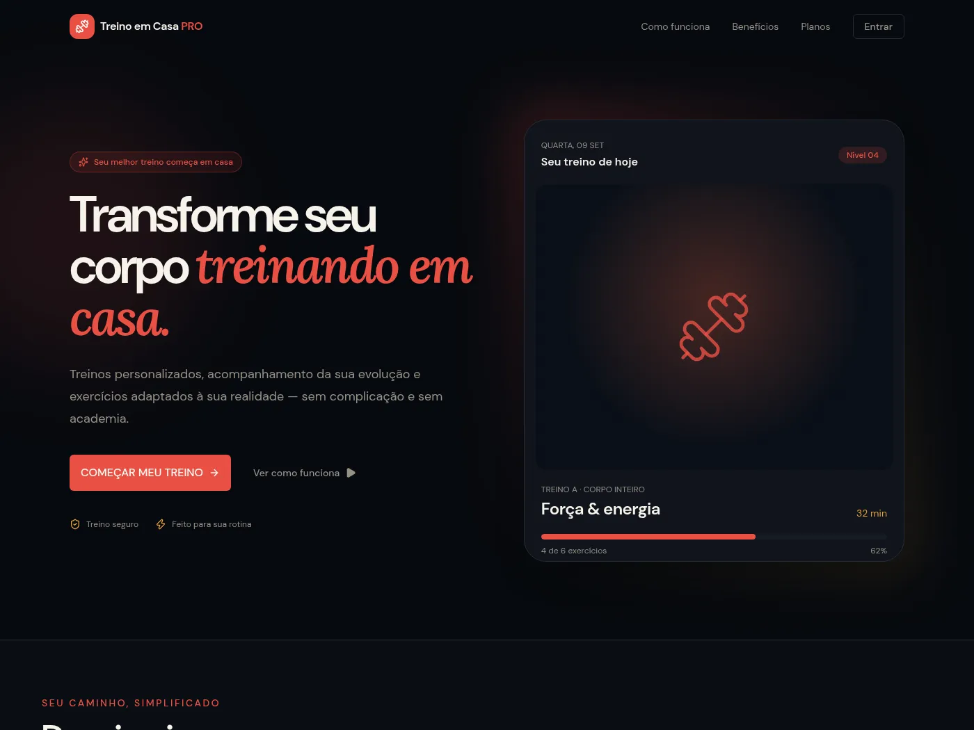 Treino em Casa PRO