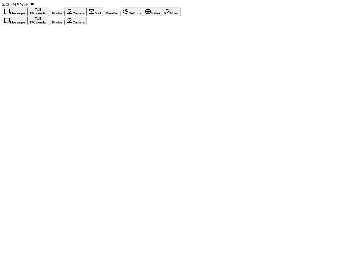 Retro iOS 6 Web Experience
