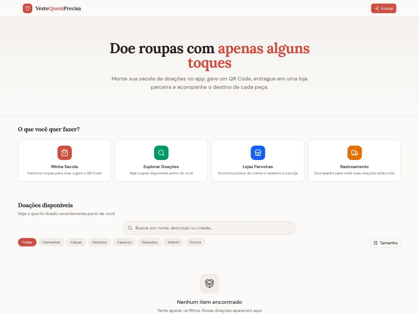 VesteQuemPrecisa