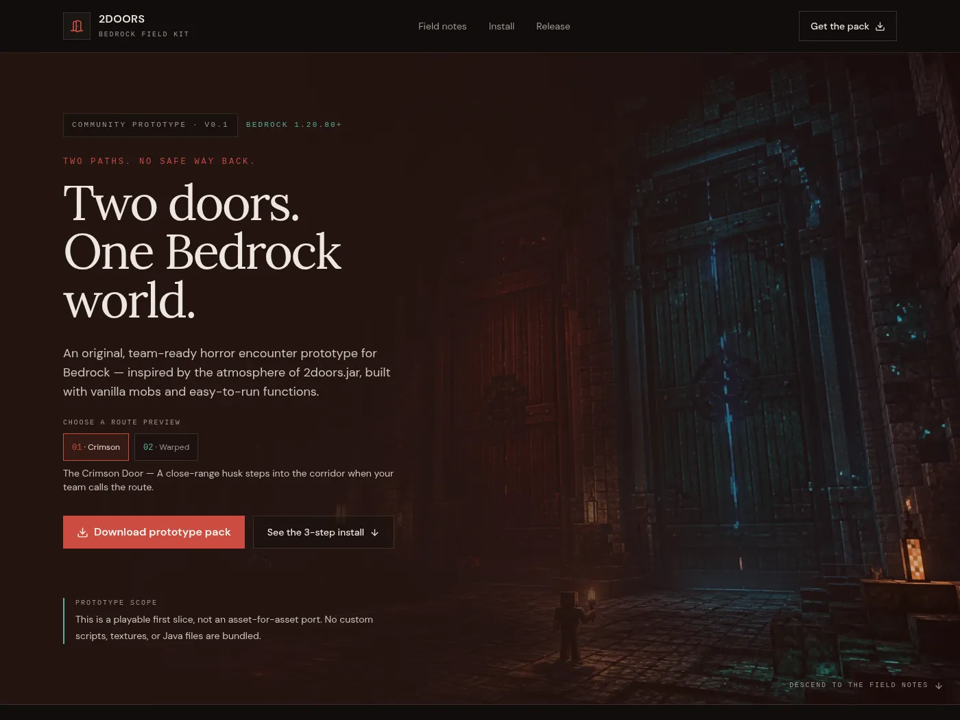 2Doors Bedrock Add-on