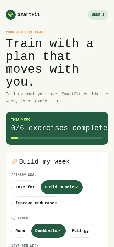 SmartFit Coach