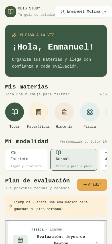 Obis Study App