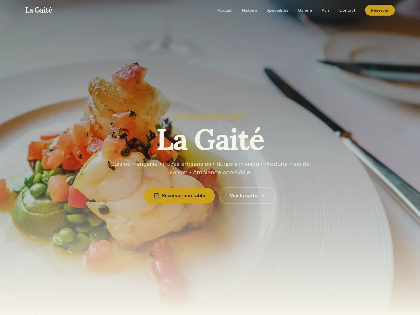 La Gaité Gastronomic Site
