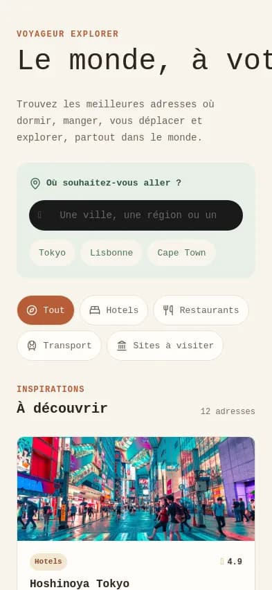 Voyageur Explorer