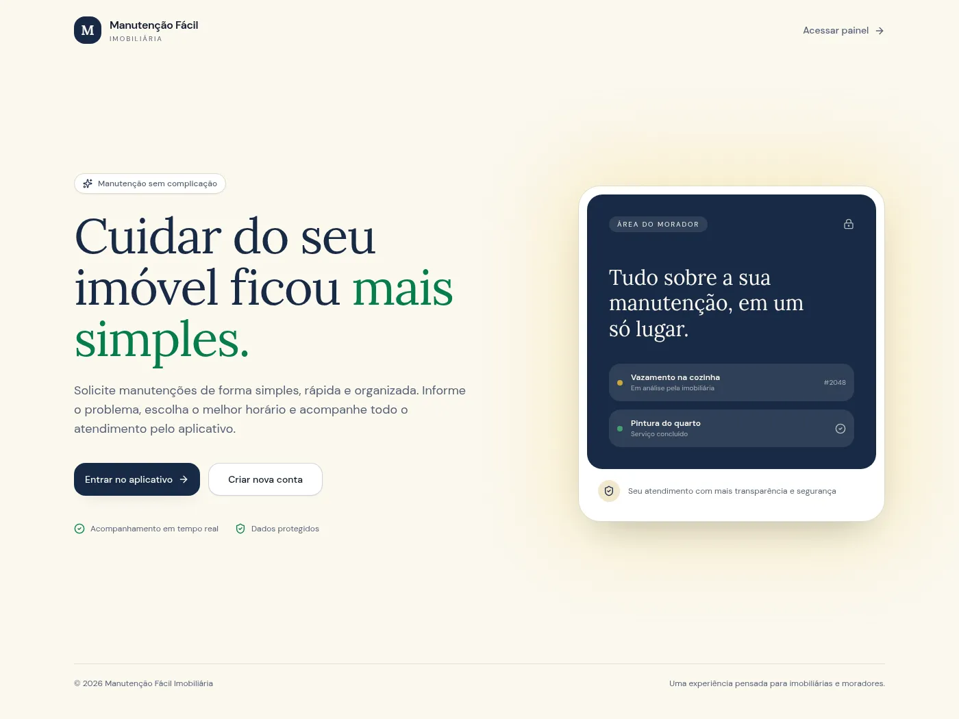 Manutenção Fácil Imobiliária