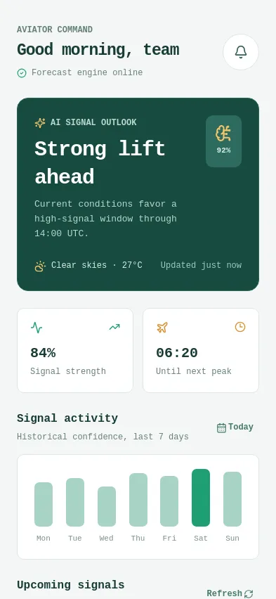 Aviator Signal Predictor