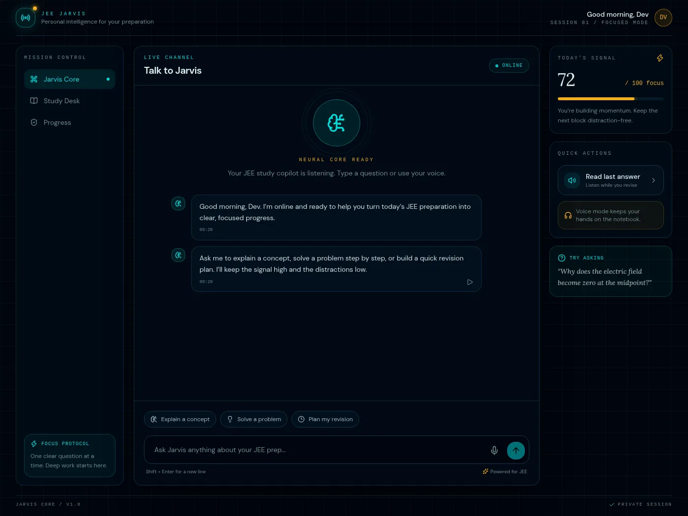 JEE Jarvis Assistant