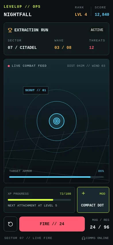 LevelUp 3D Shooter