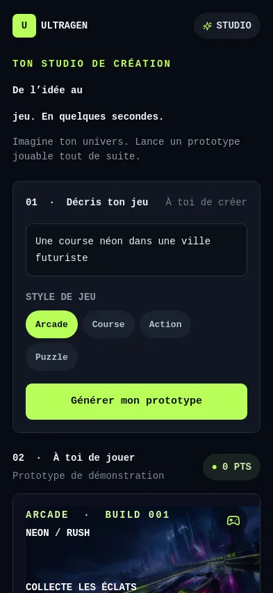 UltraGen Game Maker
