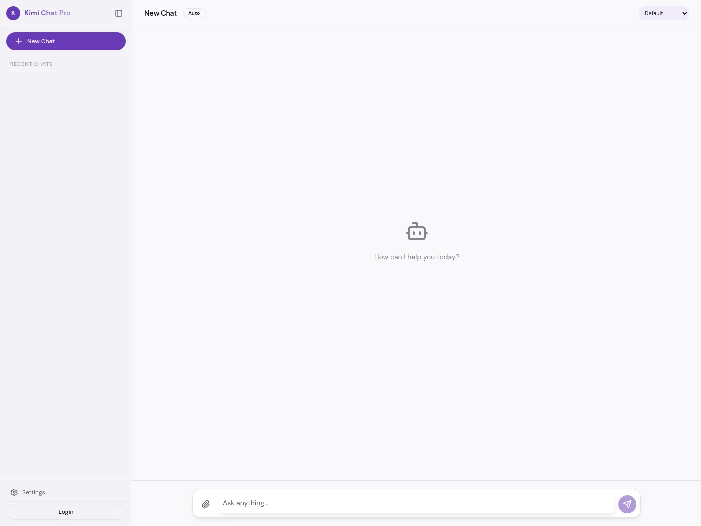 Kimi Chat Pro Web