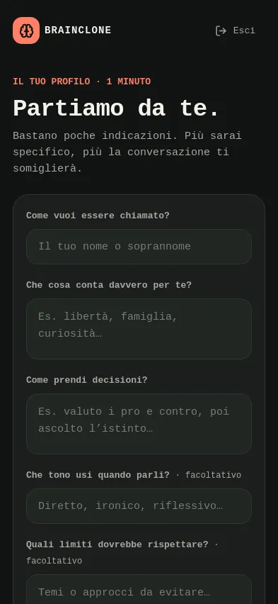 BrainClone AI Persona