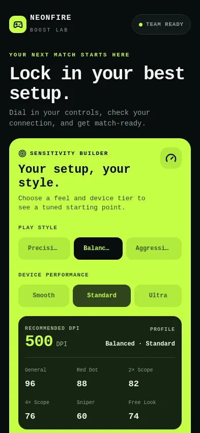 NeonFire Boost