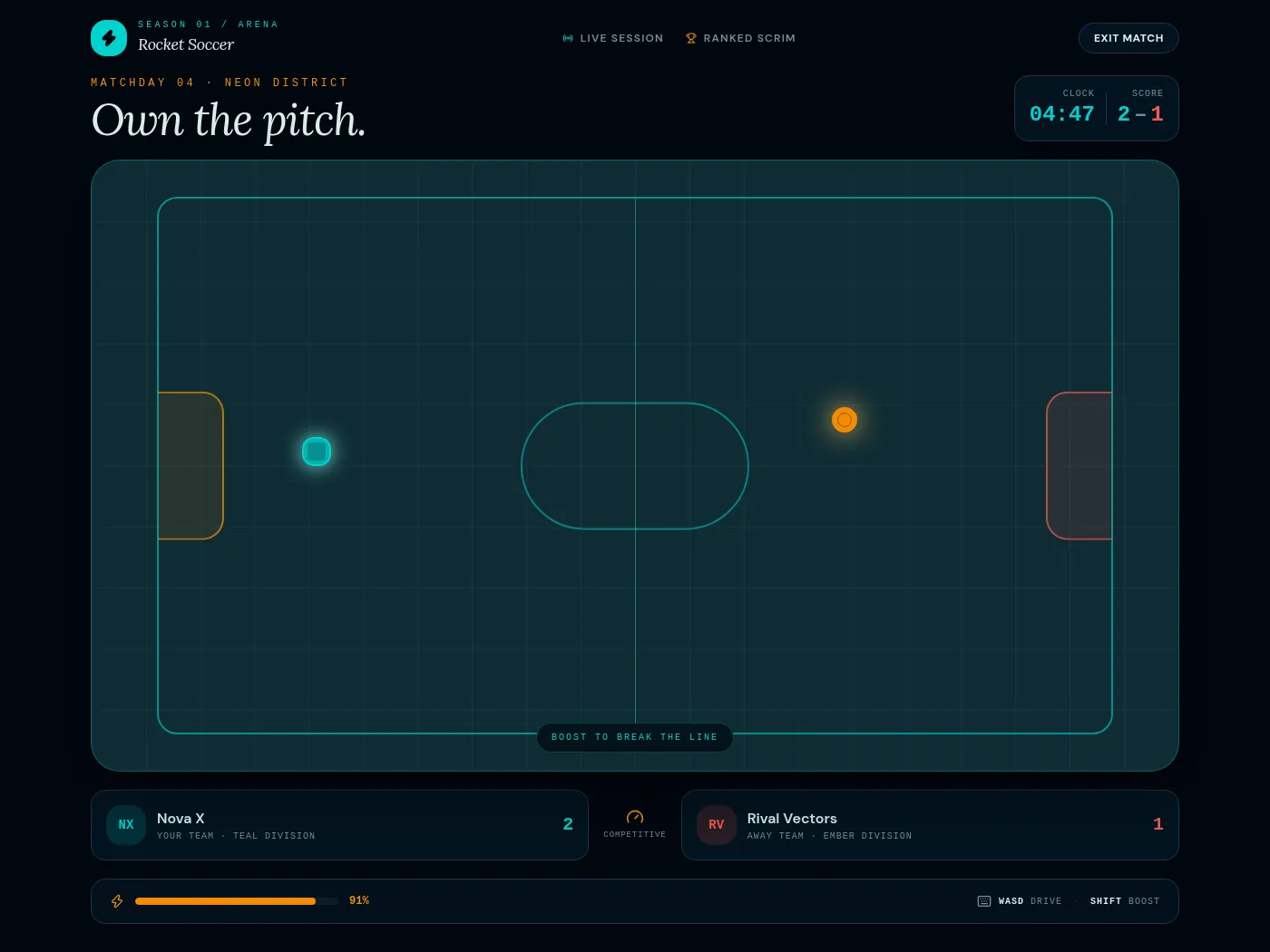 Rocket Soccer Arena