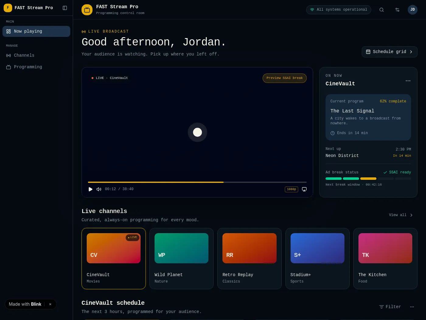 FAST Stream Pro