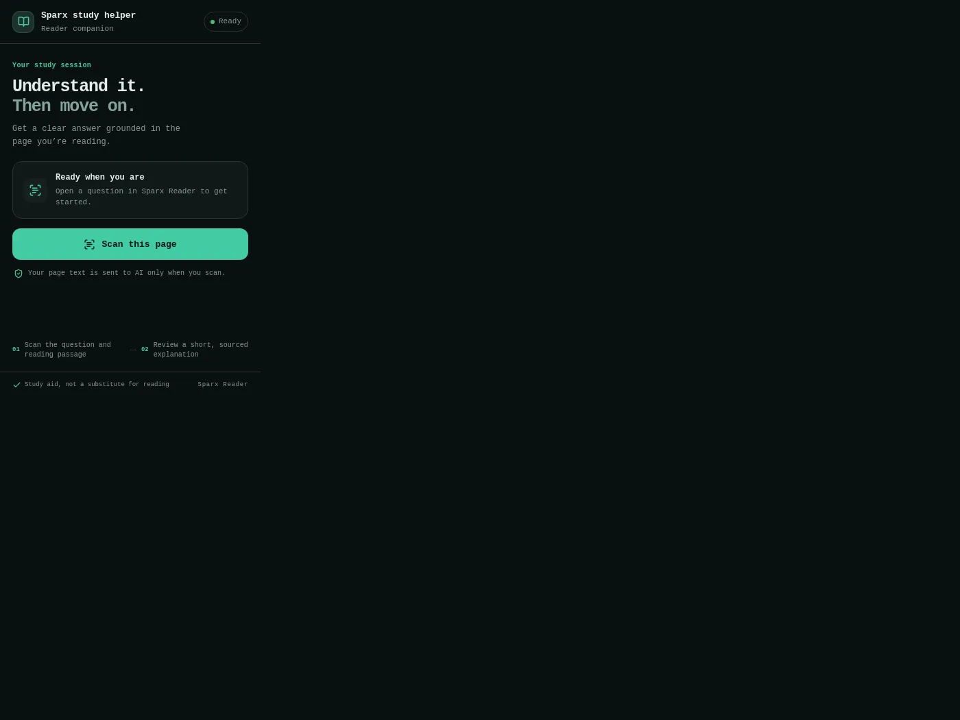Sparx AI Study Helper