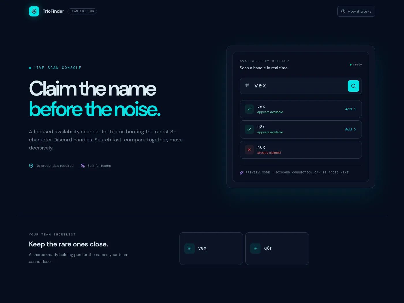 Discord TrioFinder