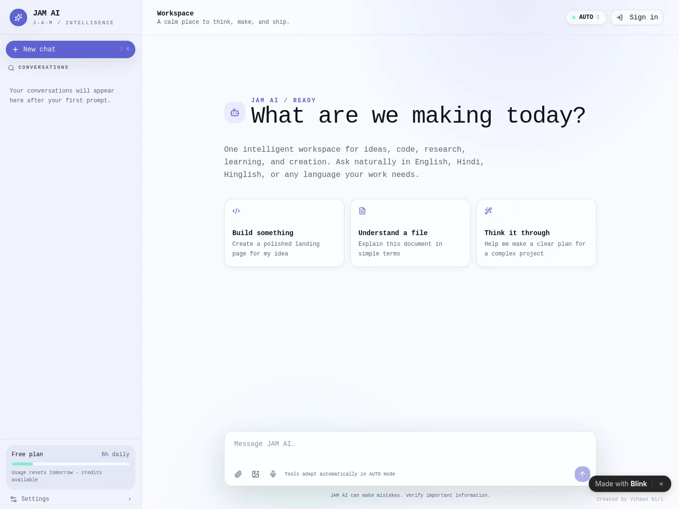 JAM AI Platform