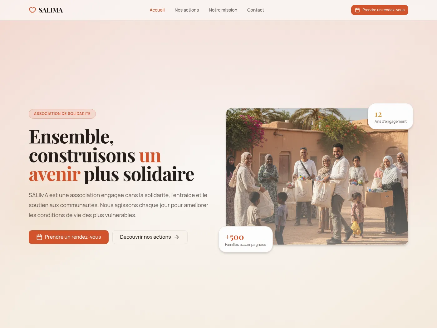 SALIMA Association Website