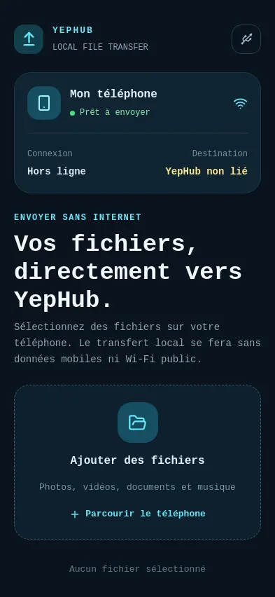 YepHub File Transfer