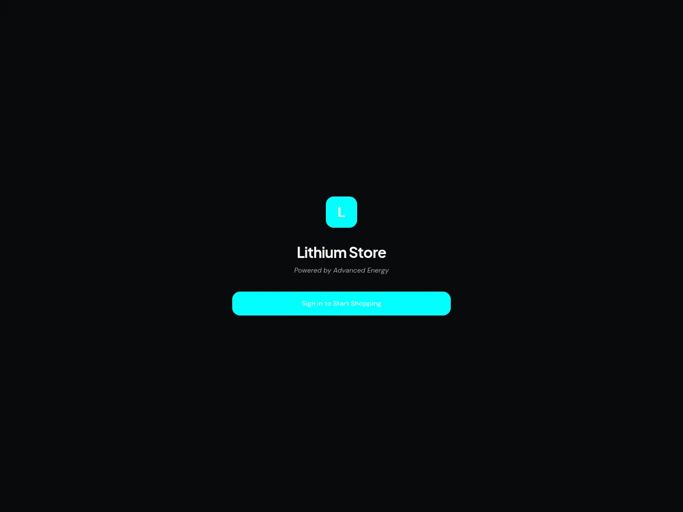 Lithium Battery Storefront