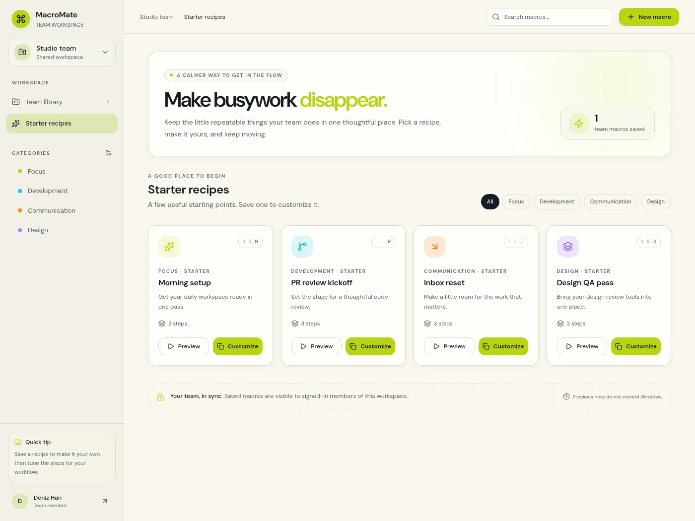 MacroMate Launcher