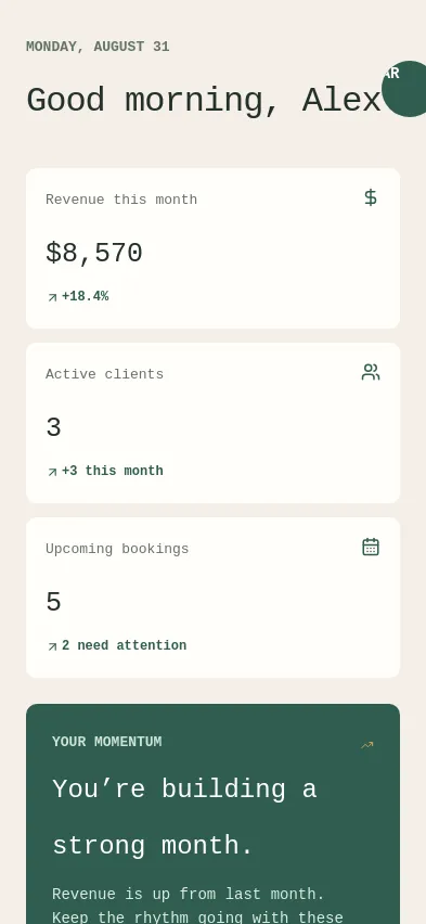 BizGrow Tracker