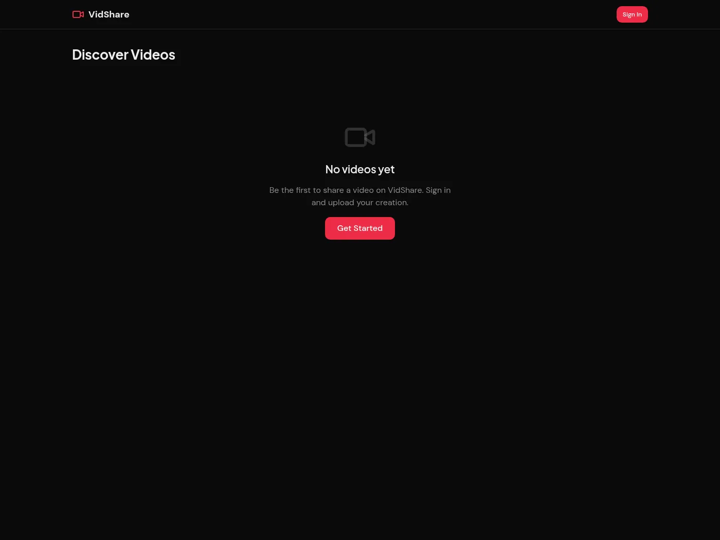 VidShare Platform
