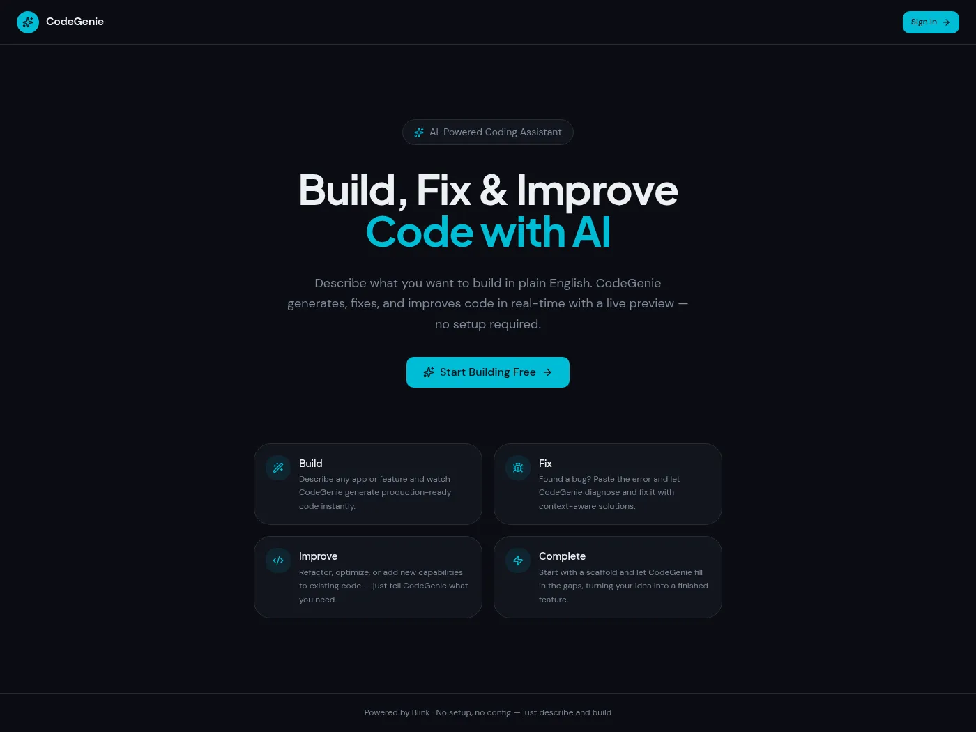 CodeGenie AI