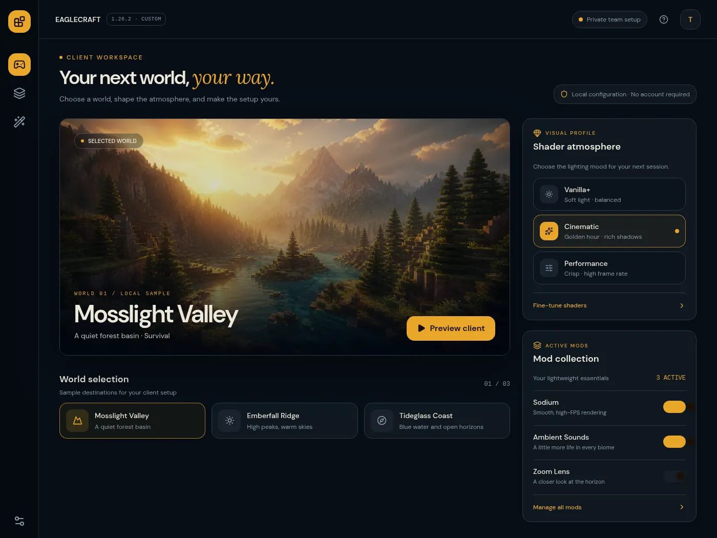 Eaglercraft Mod Web Client