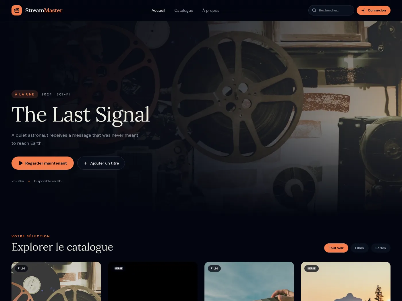 StreamMaster Portal