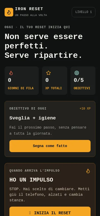 IRON RESET Android