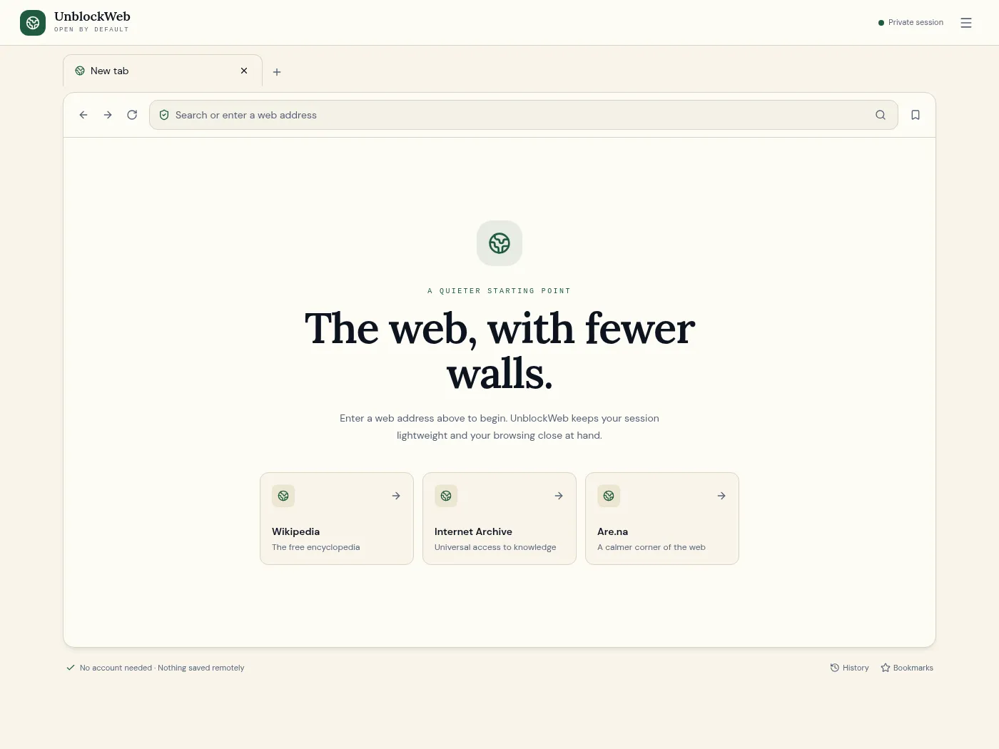 UnblockWeb Browser