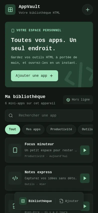 AppVault Mobile
