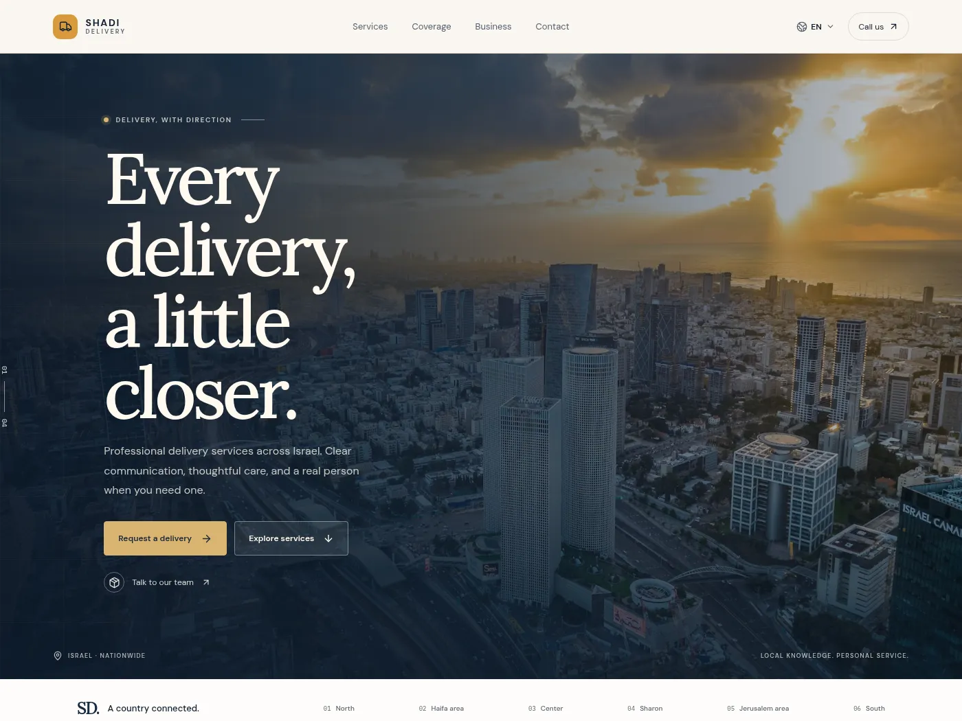 SHADI Delivery Website