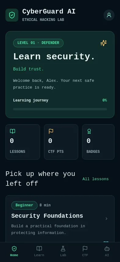 CyberGuard AI Lab