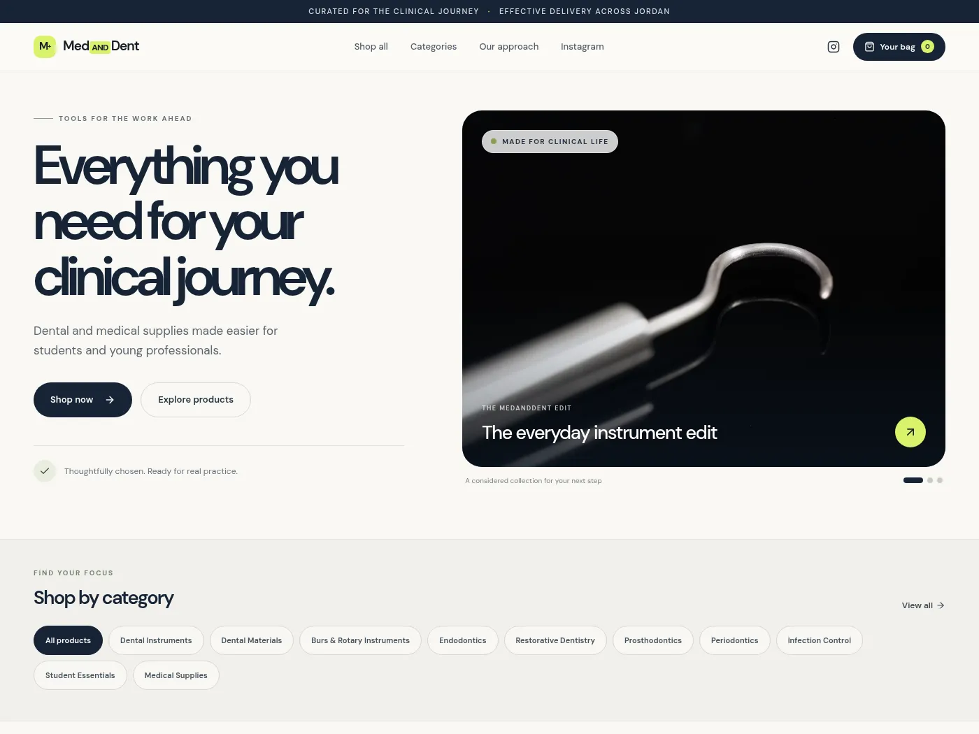 MedANDDent Web Platform