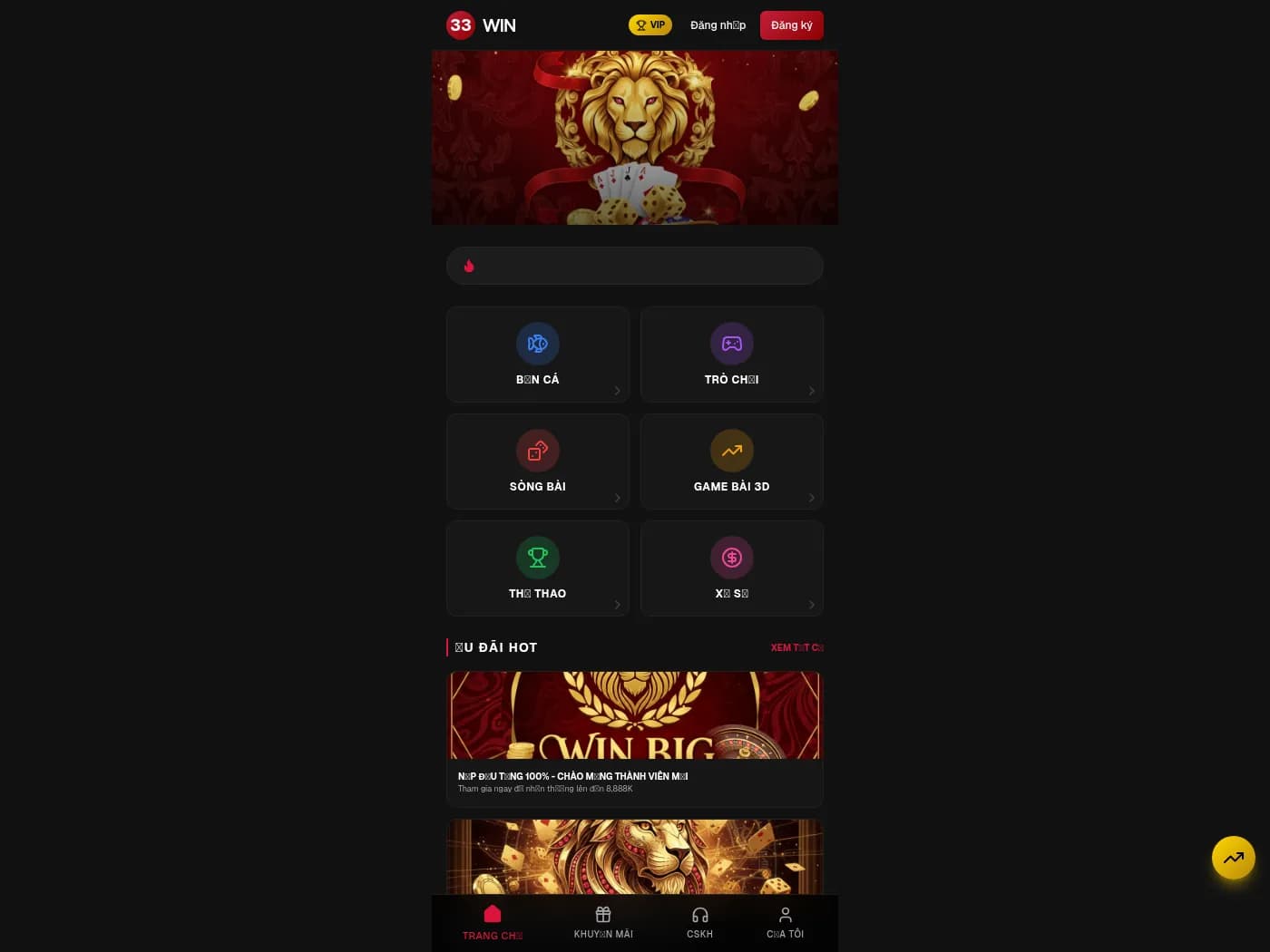 33Win Casino Clone