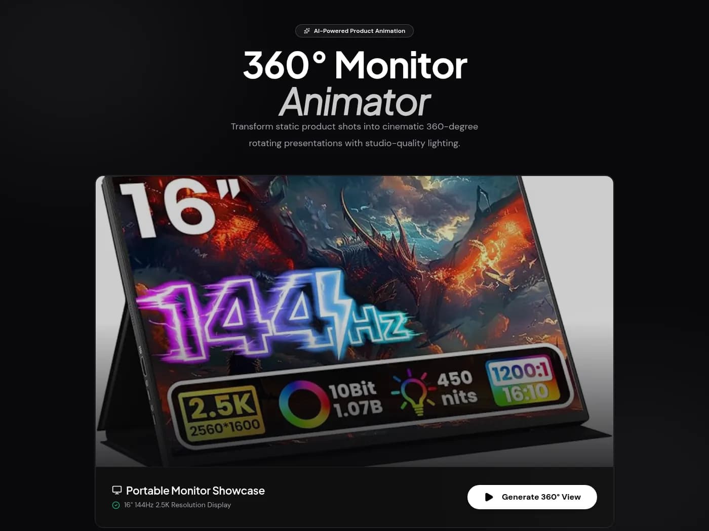 360 Monitor Animator