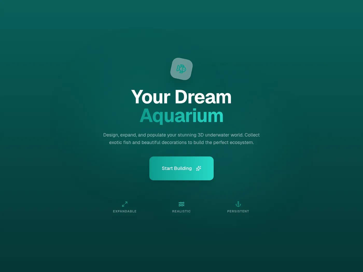 3D Aquarium Builder