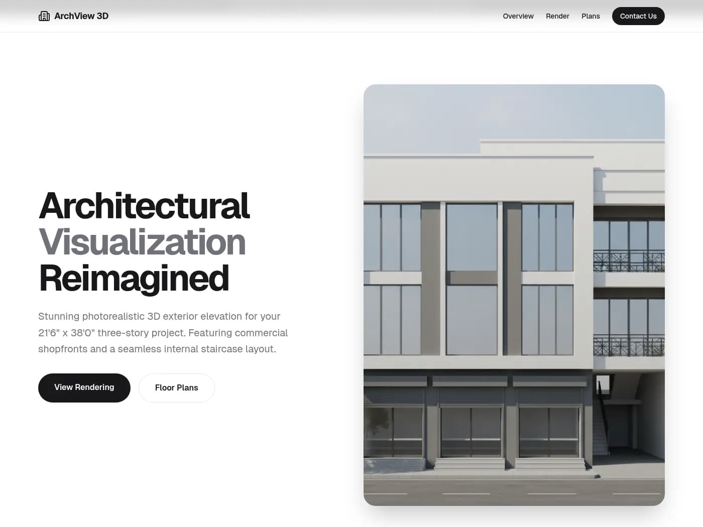 ArchView 3D Render