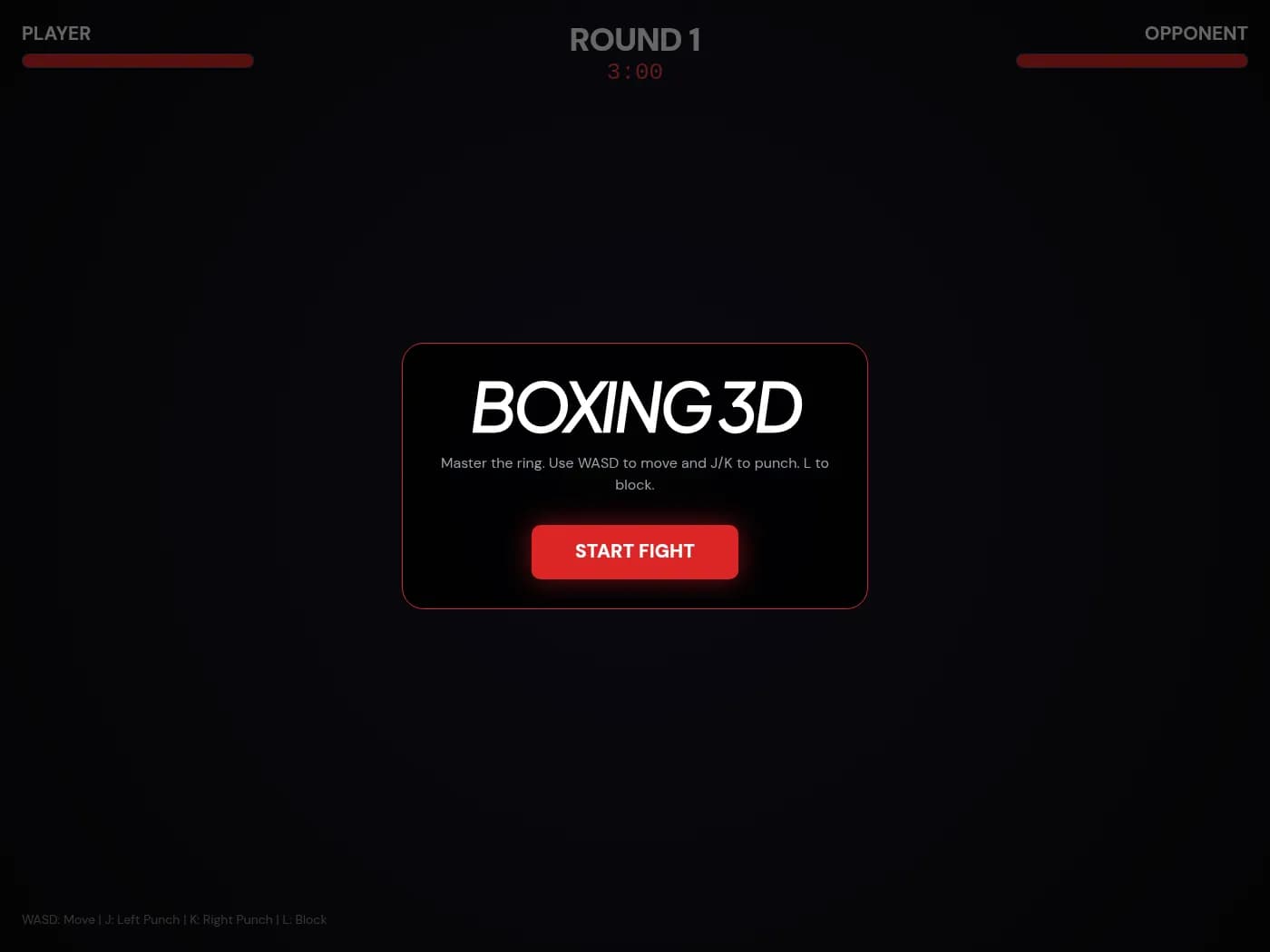 3D Boxing Game