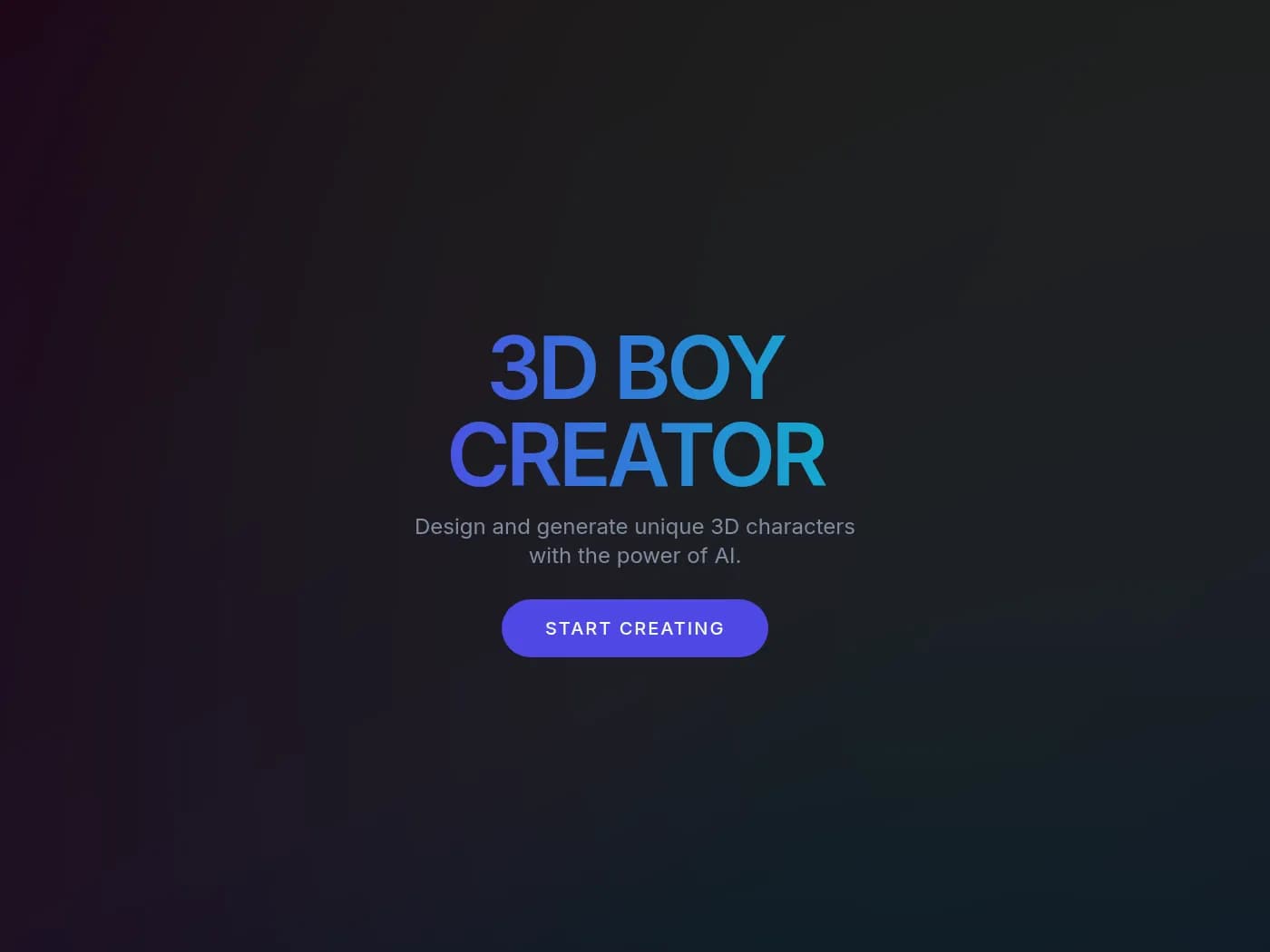 3D Boy Creator